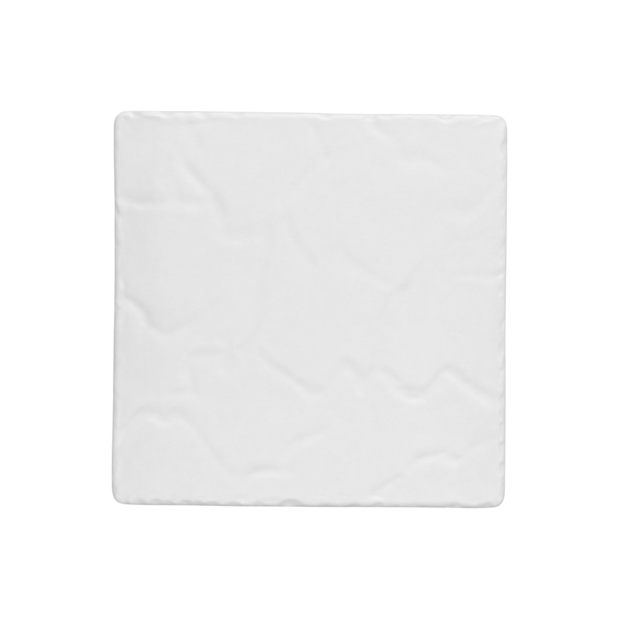 Platón Cuadrado 25 cm Blanco Mate Melamina - Tavola | Aliton ...